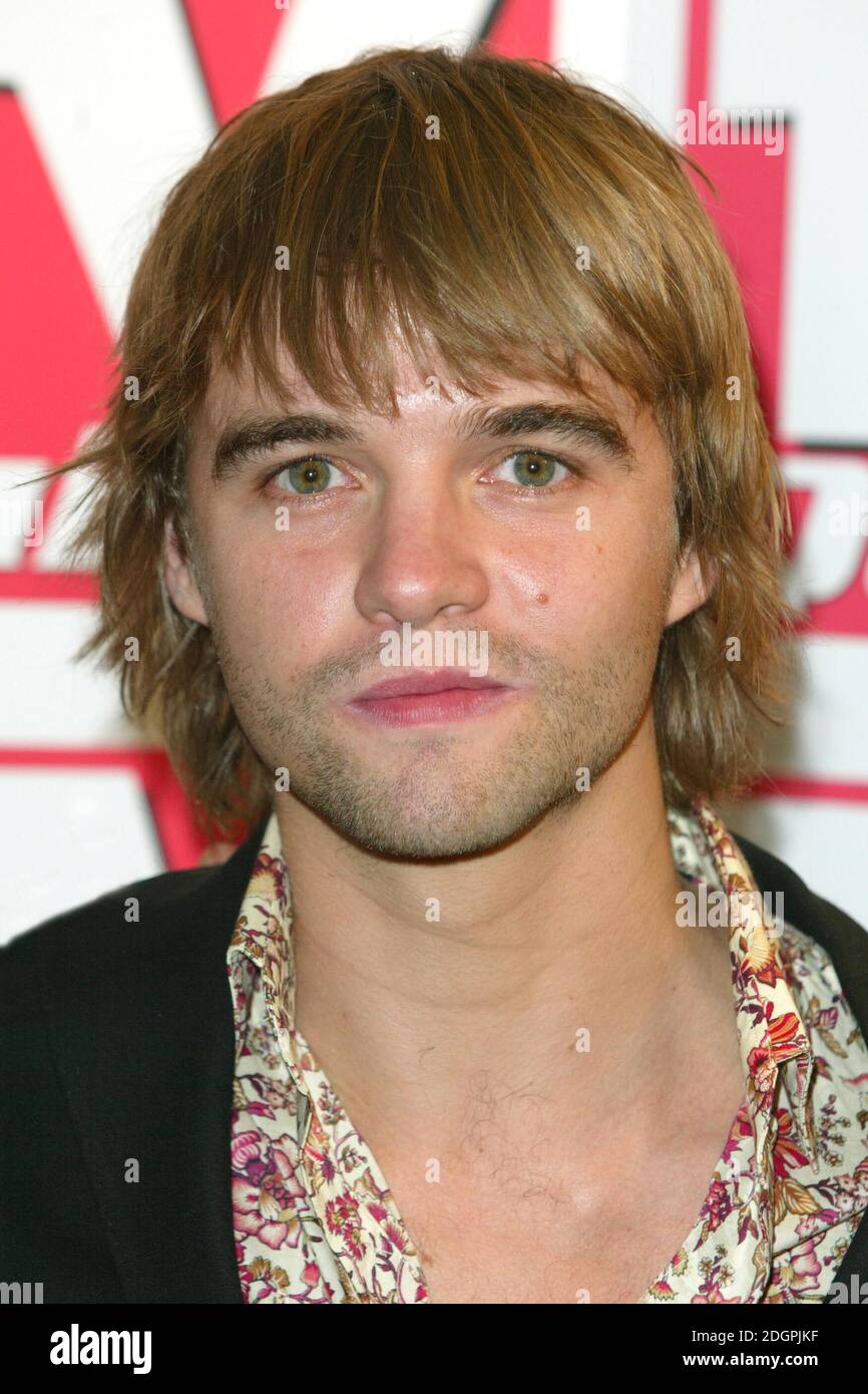 Rupert Hill attending the 2004 TV Quick Awards at the Dorchester Hotel ...