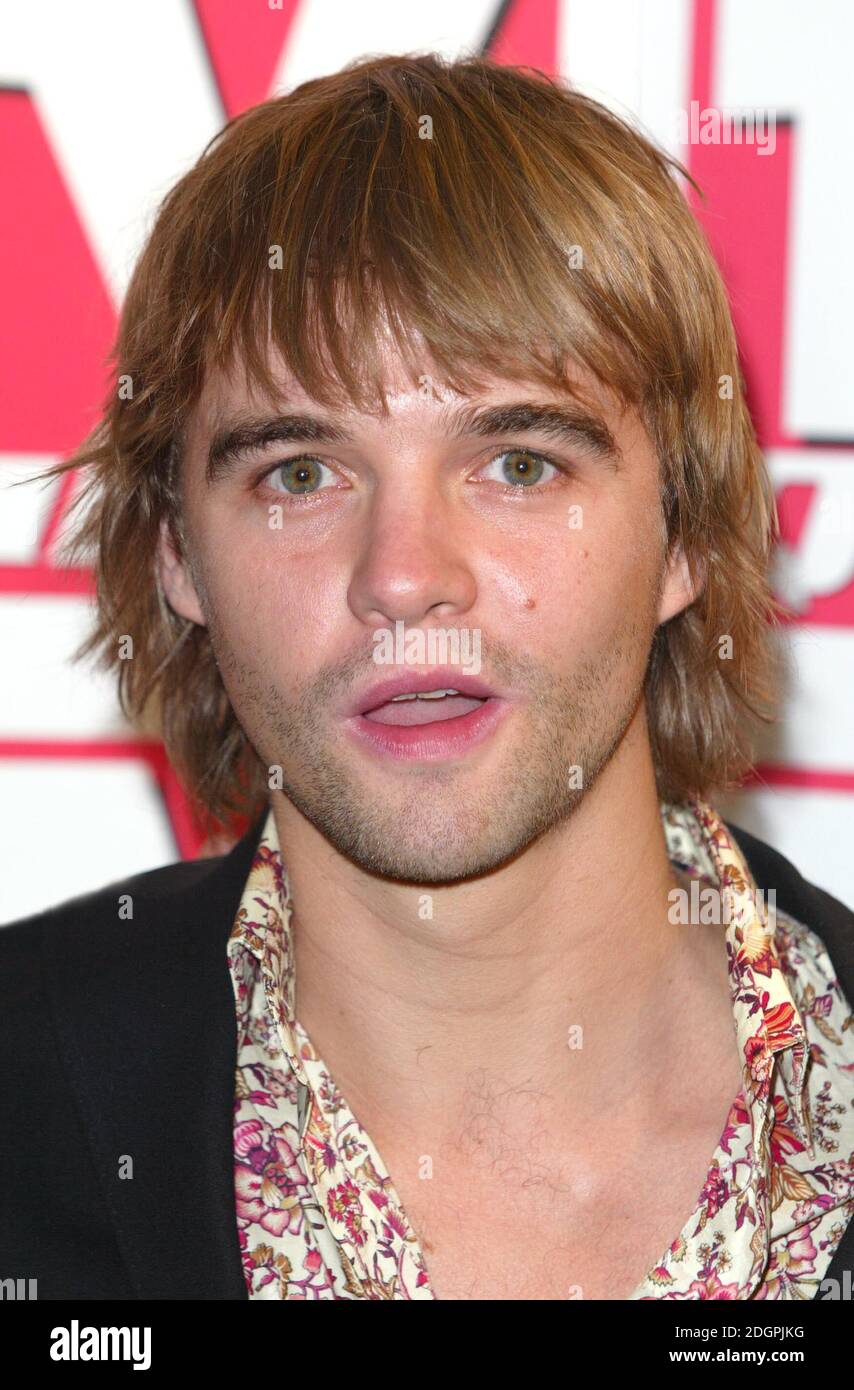 Rupert Hill attending the 2004 TV Quick Awards at the Dorchester Hotel ...