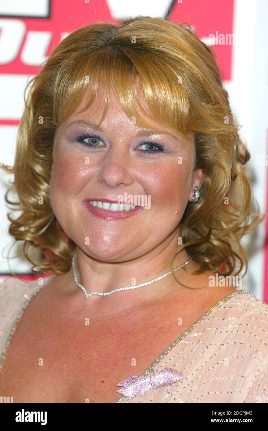 Wendi Peters attending the 2004 TV Quick Awards at the Dorchester Hotel ...