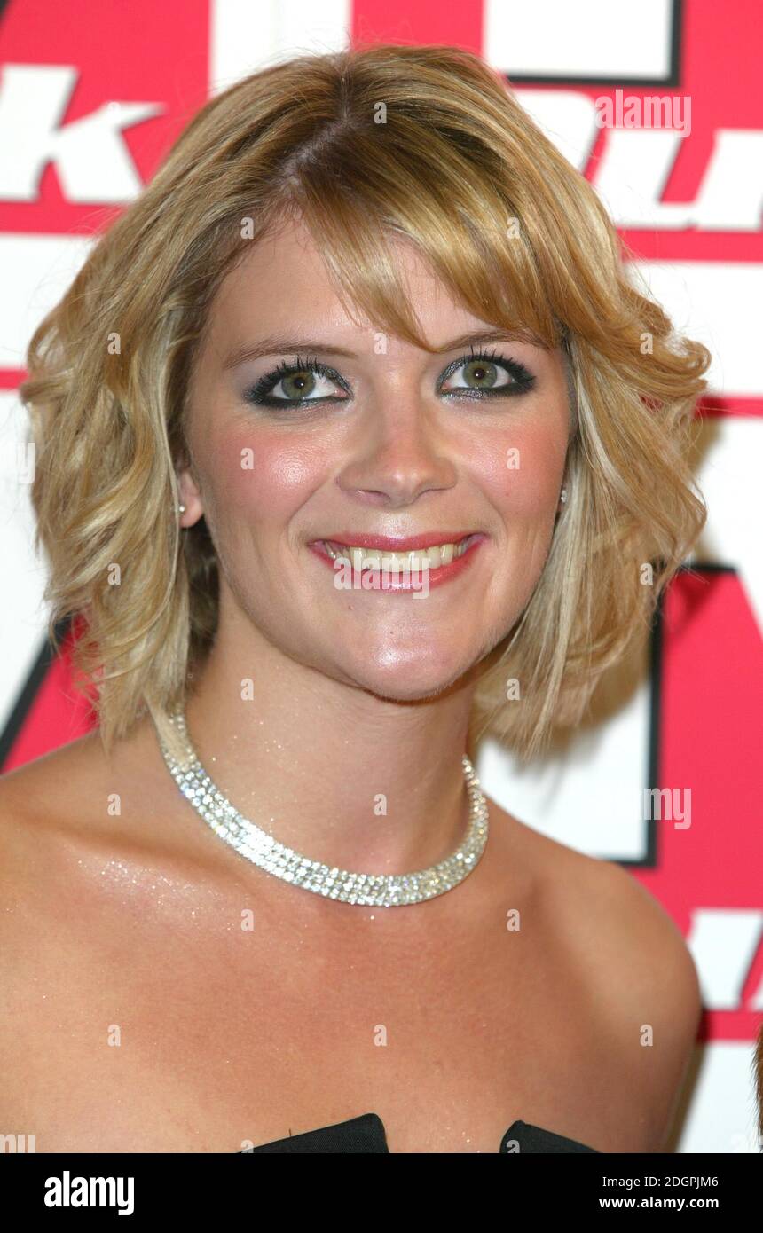 Jane Danson attending the 2004 TV Quick Awards at the Dorchester Hotel ...