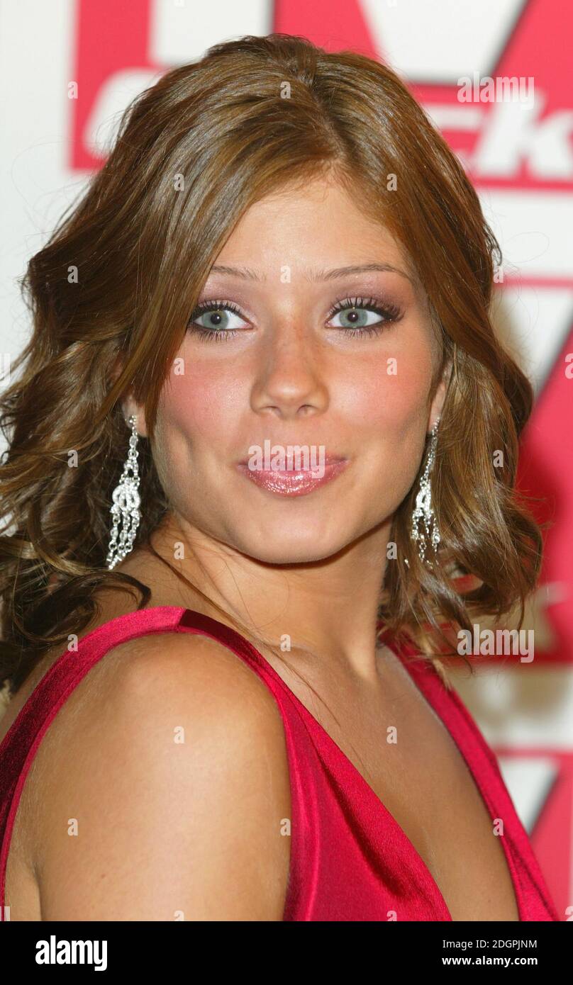 Nikki Sanderson attending the 2004 TV Quick Awards at the Dorchester ...