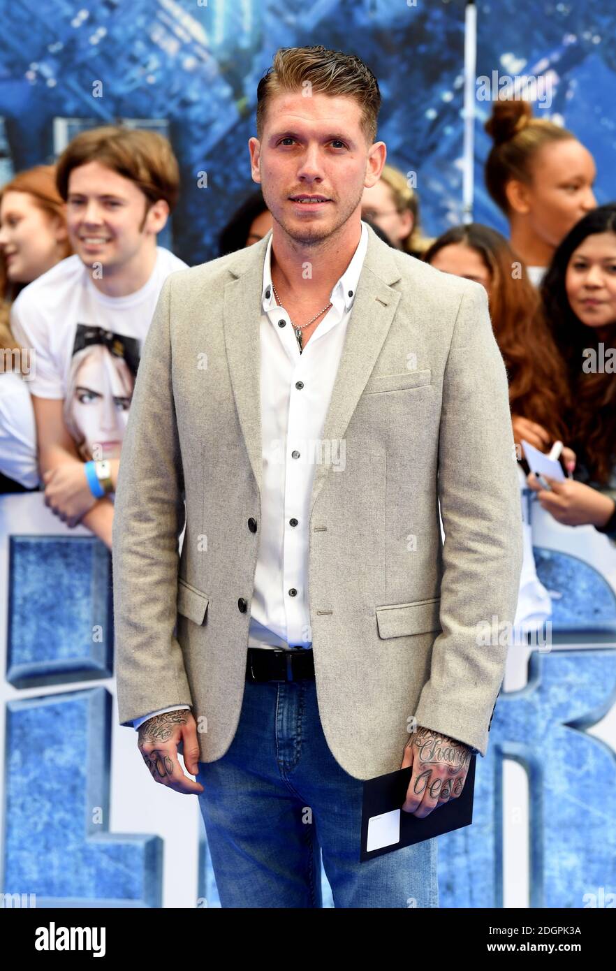 Craig Lawson attending the European premiere of Valerian and the City ...