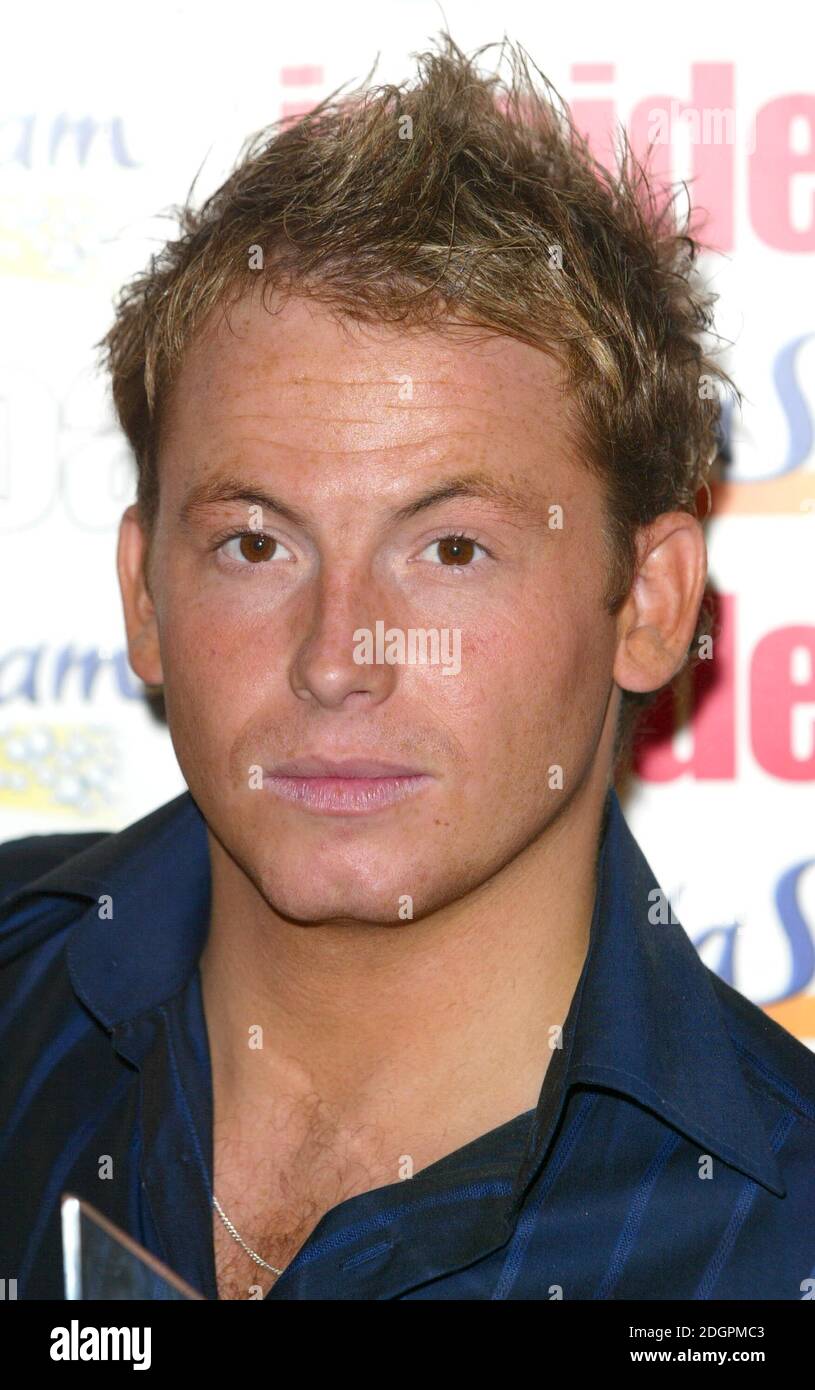 Joe Swash from Eastenders at the Inside Soap Awards 2004, The Atlantic ...