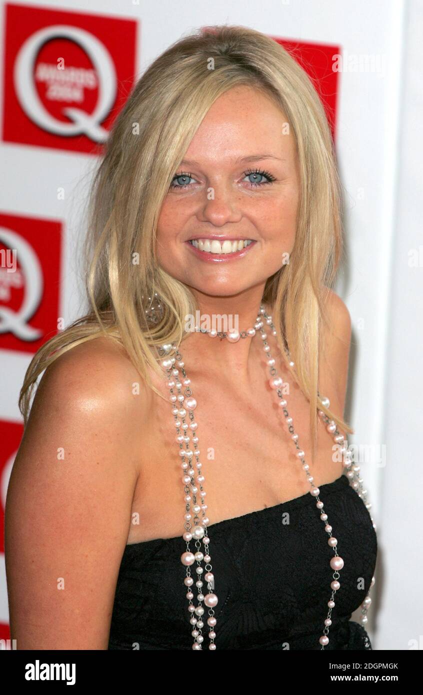 Emma Bunton at the Q Awards 2004, The Grovesnor House Hotel, London ...