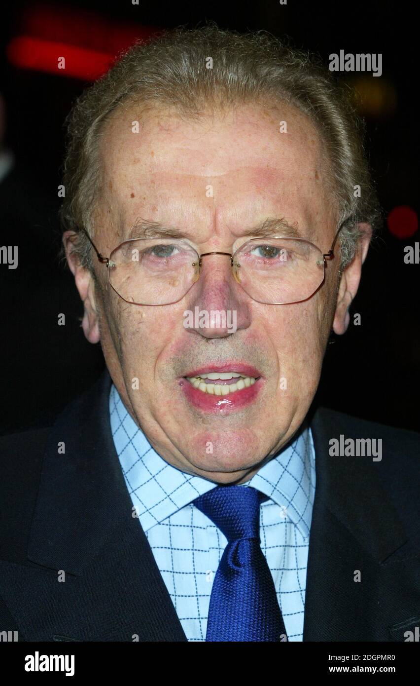 Sir David Frost at the World Premiere of Alfie, Leicester Square ...