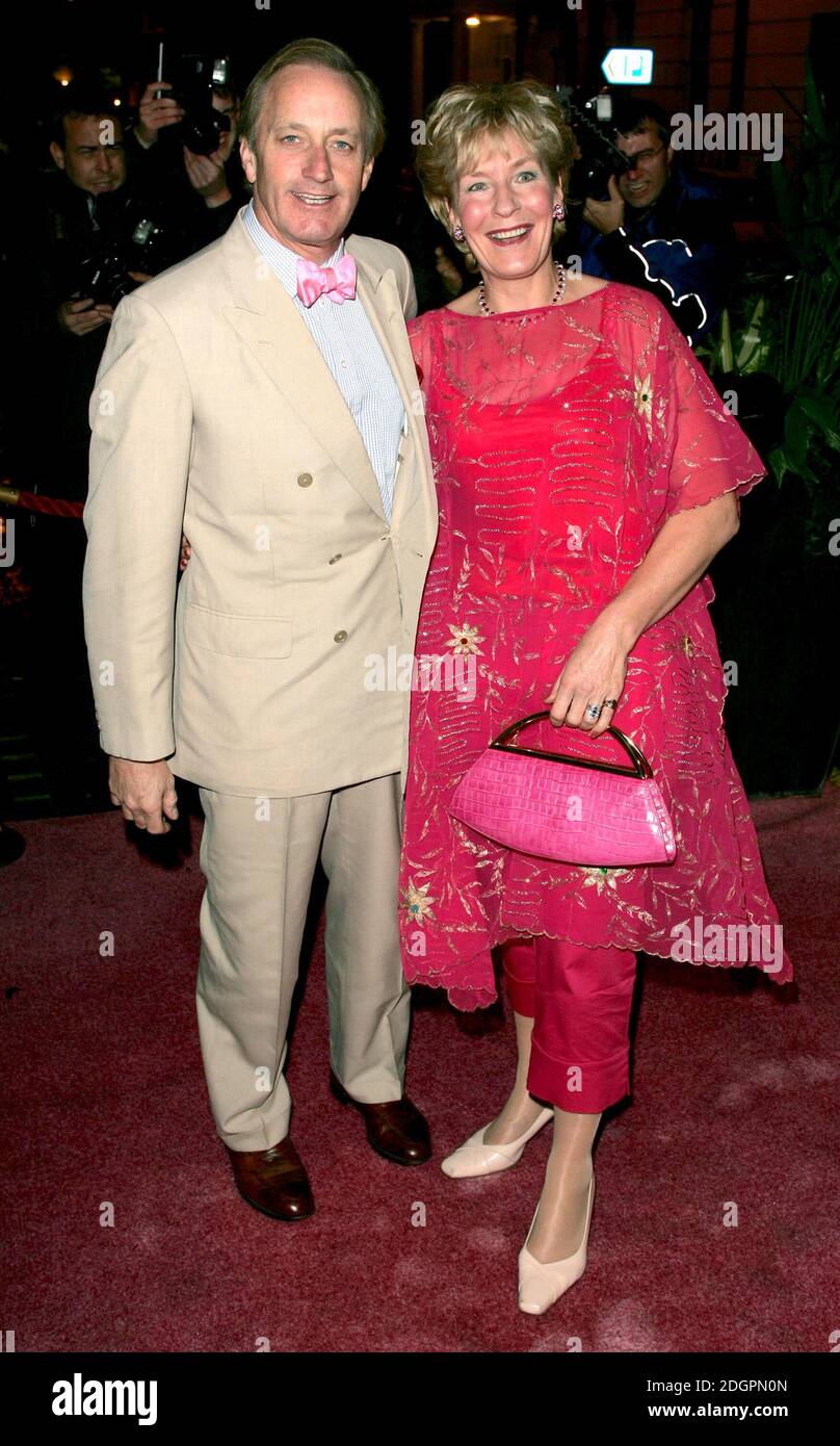 Christine and Neil Hamilton at The Pink Party, The Hilton Hotel, London ...