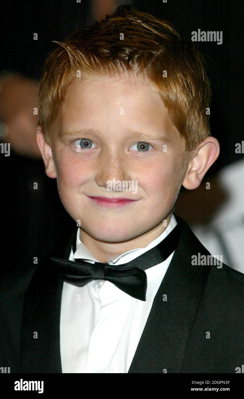 Sam Aston at the National Television Awards 2004, their 10th ...