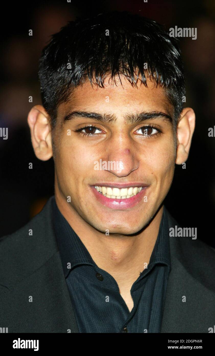 Amir Khan at the National Television Awards 2004, their 10th ...