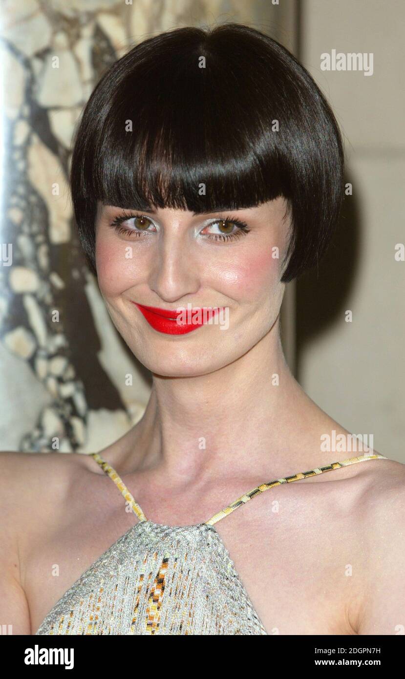 Erin O Connor attending the British Fashion Awards at the Victoria and ...