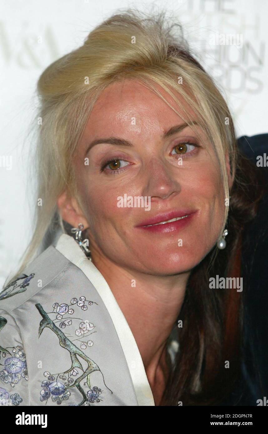 Daphne Guiness attending the British Fashion Awards at the Victoria and ...