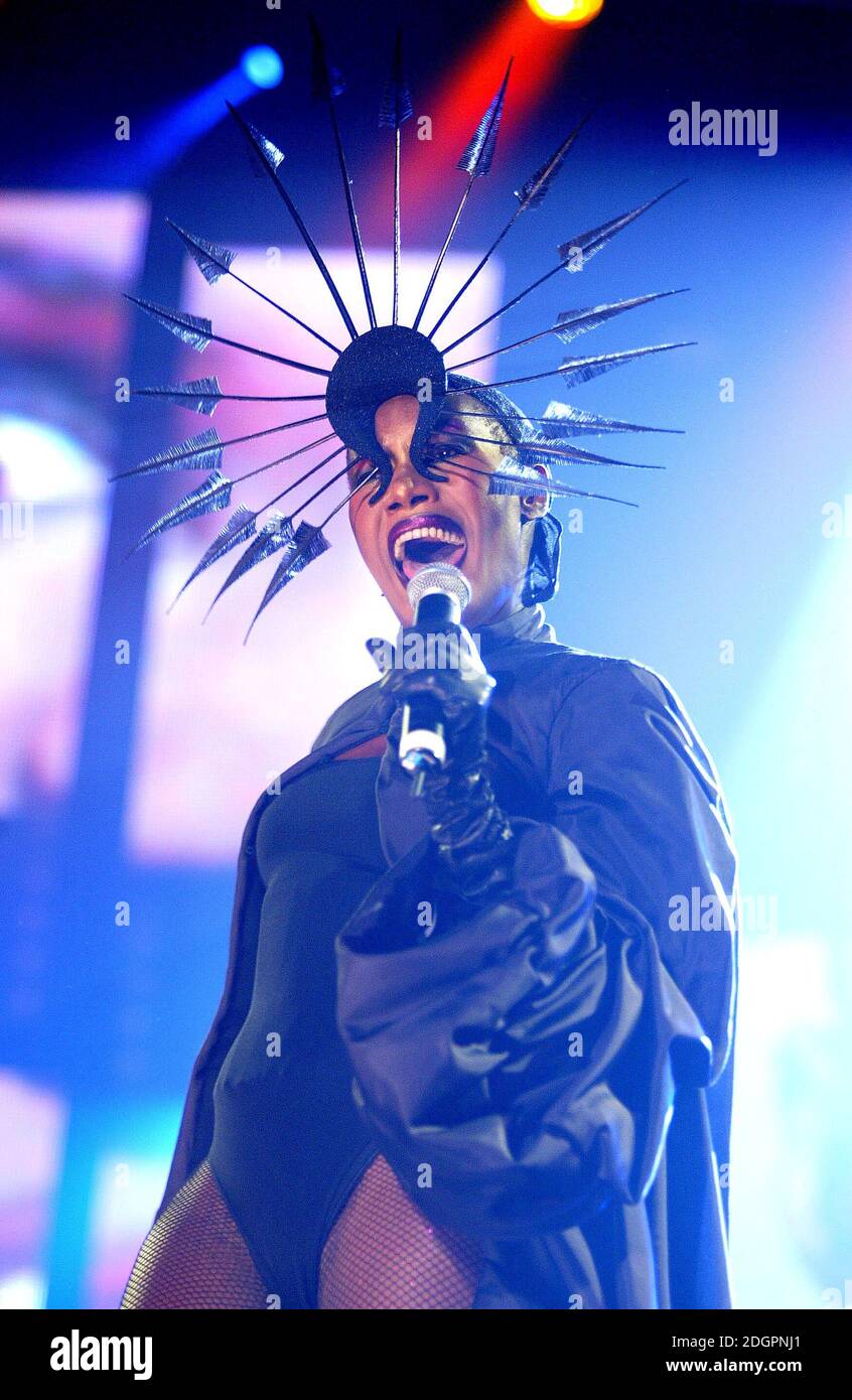 Grace jones in concert hi-res stock photography and images - Alamy