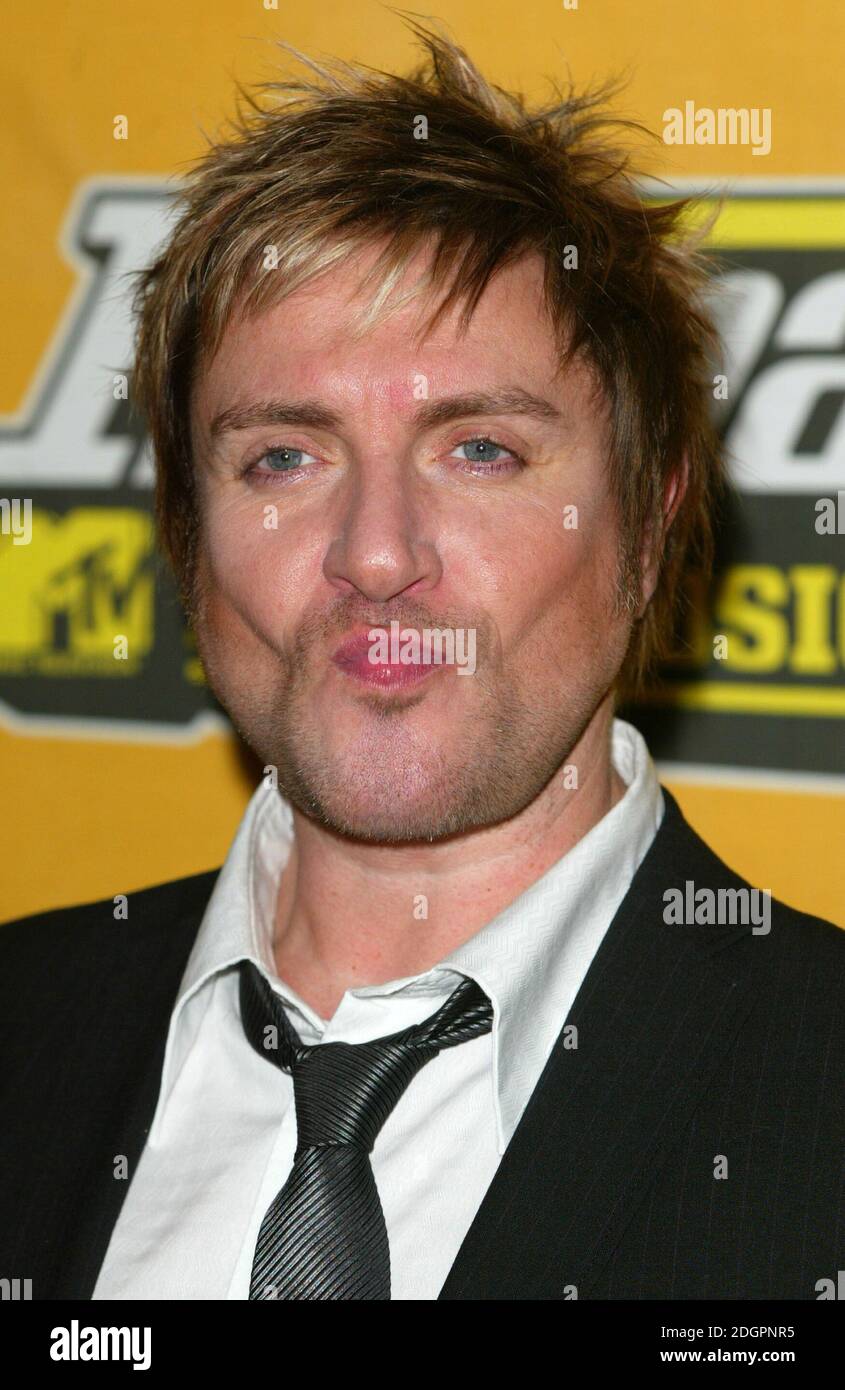 Simon Le Bon attending the MTV Europe music awards 2004 held in Rome ...