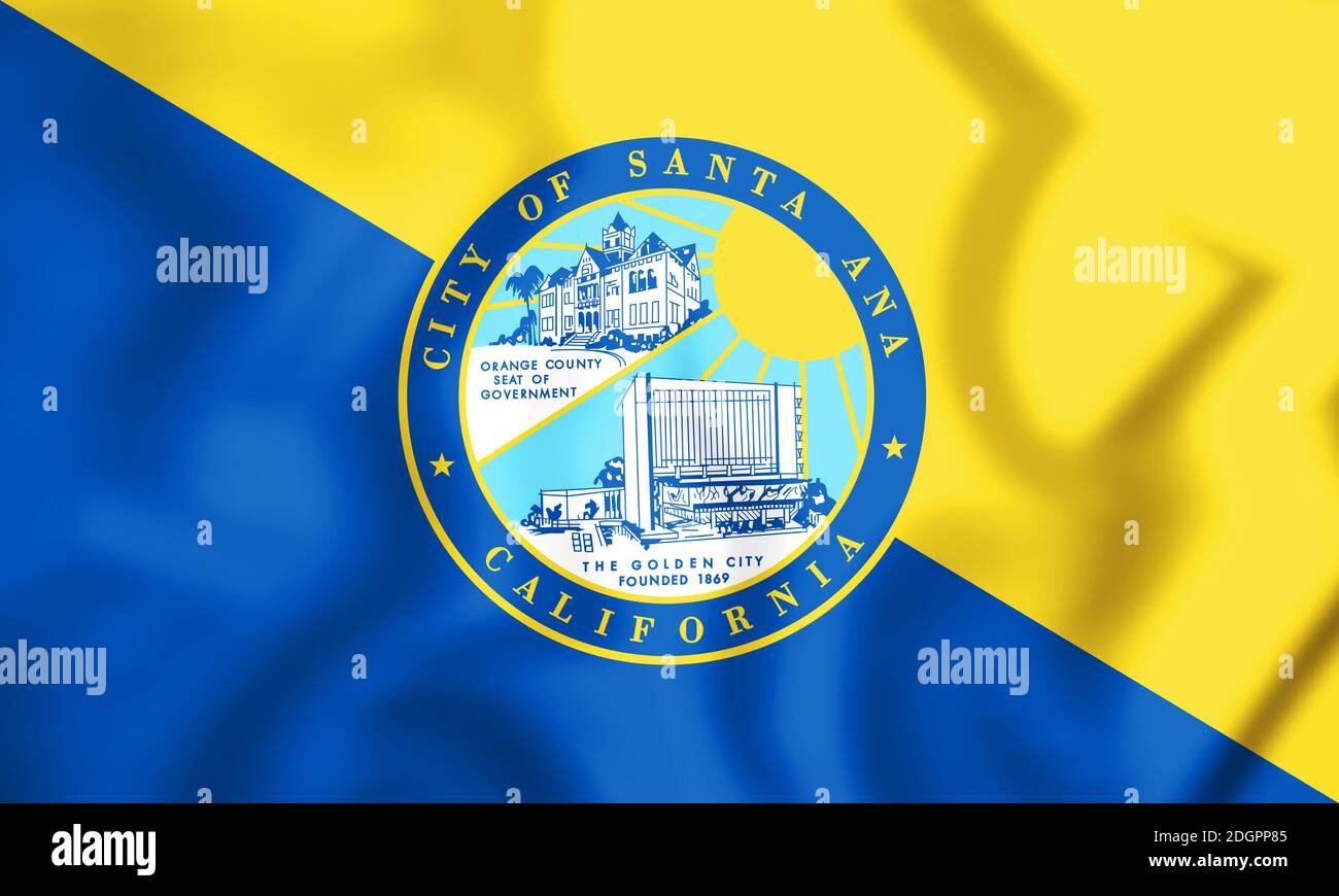 Flag of santa ana hi-res stock photography and images - Alamy