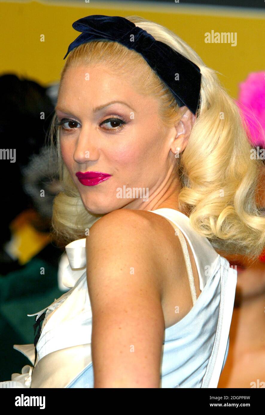 Gwen Stefanie attending the MTV Europe Music Awards 2004 in Rome, Italy ...