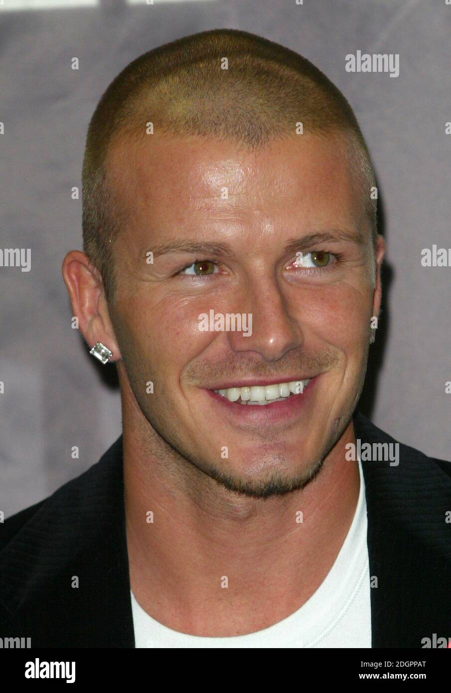 David Beckham at Virgin Megastore, London to launch his new football ...