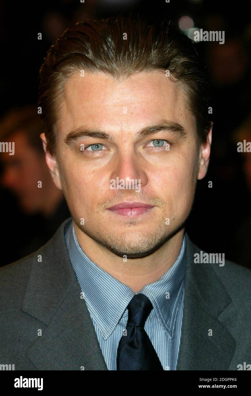 Leonardo DeCaprio arriving at the premiere of The Aviator, Leicester ...