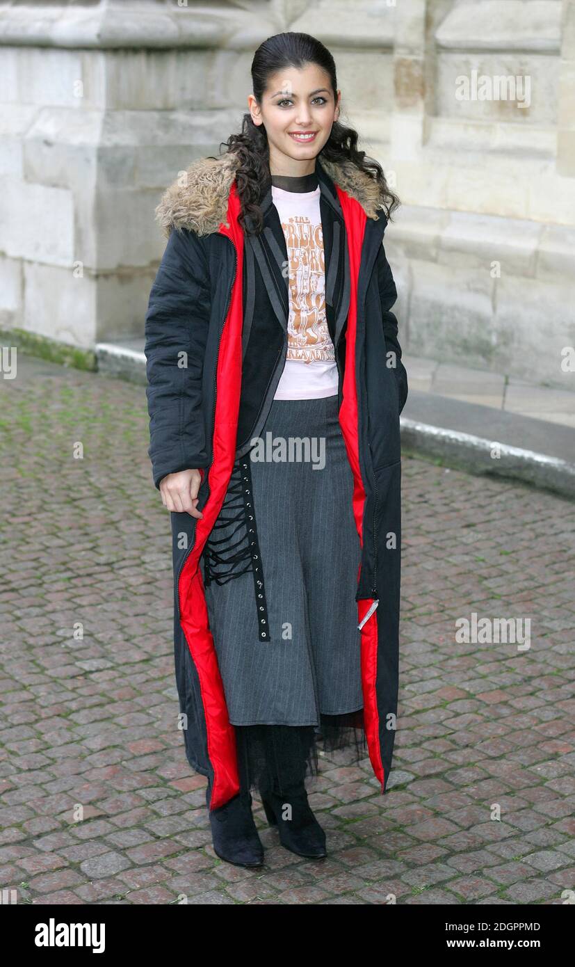 Katie Melua arriving at the Woman's Own, Children of Courage 2004 event ...