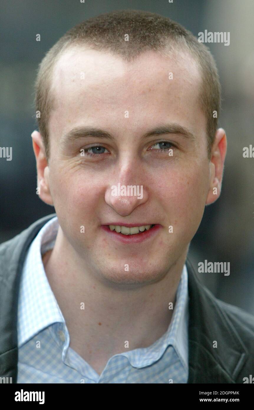 Andrew Whyment arriving at the Woman's Own, Children of Courage 2004 ...