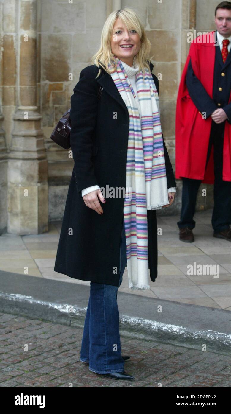 Gaby Roslin arriving at the Woman's Own, Children of Courage 2004 event ...