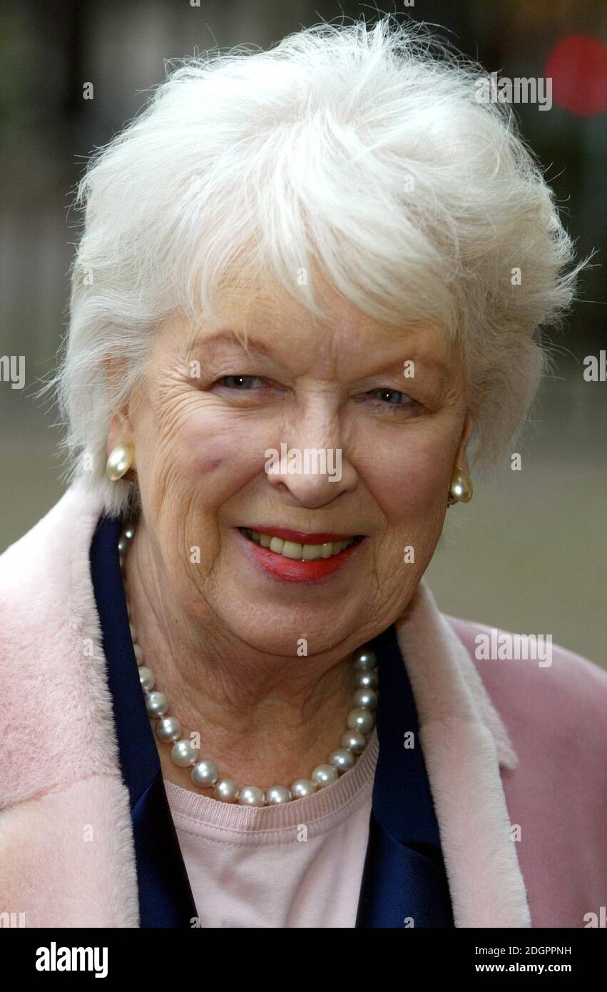 June Whitfield arriving at the Woman's Own, Children of Courage 2004 ...