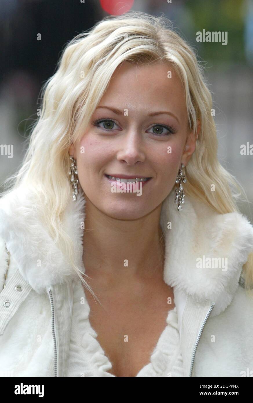 Leanne Wilson arriving at the Woman's Own, Children of Courage 2004 ...