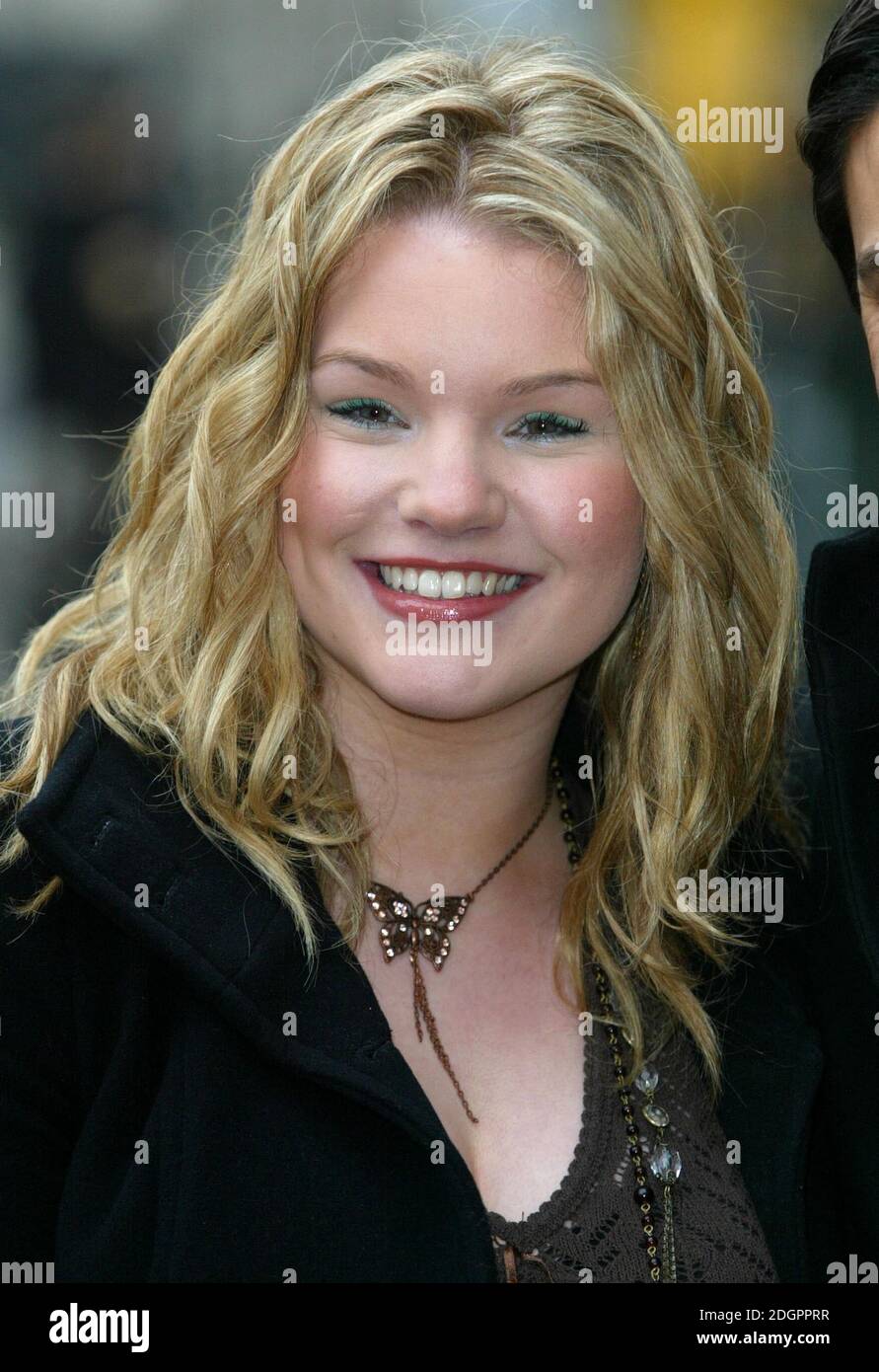 Julia Ballam arriving at the Woman's Own, Children of Courage 2004 ...