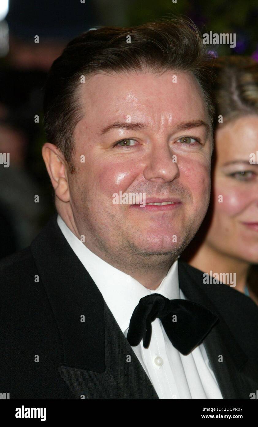 Ricky Gervais arriving at the British Comedy Awards 2004, London ...