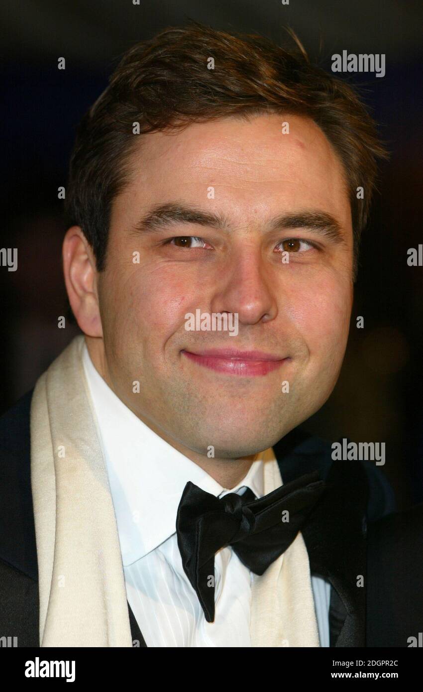 David Walliams arriving at the British Comedy Awards 2004, London ...