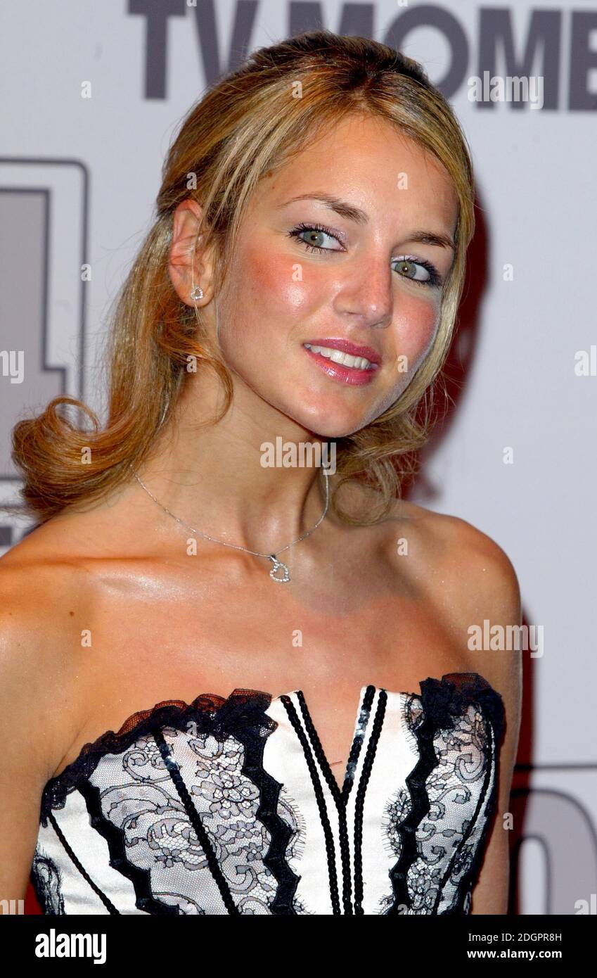 Lady Isabella Hervey arriving at the 2004 TV Moments, BBC Television ...
