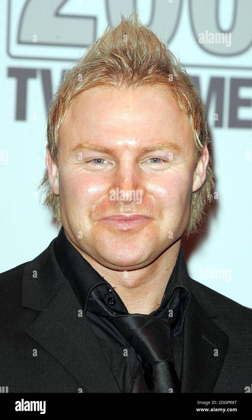 Jason from Big Brother 5 arriving at the 2004 TV Moments, BBC ...