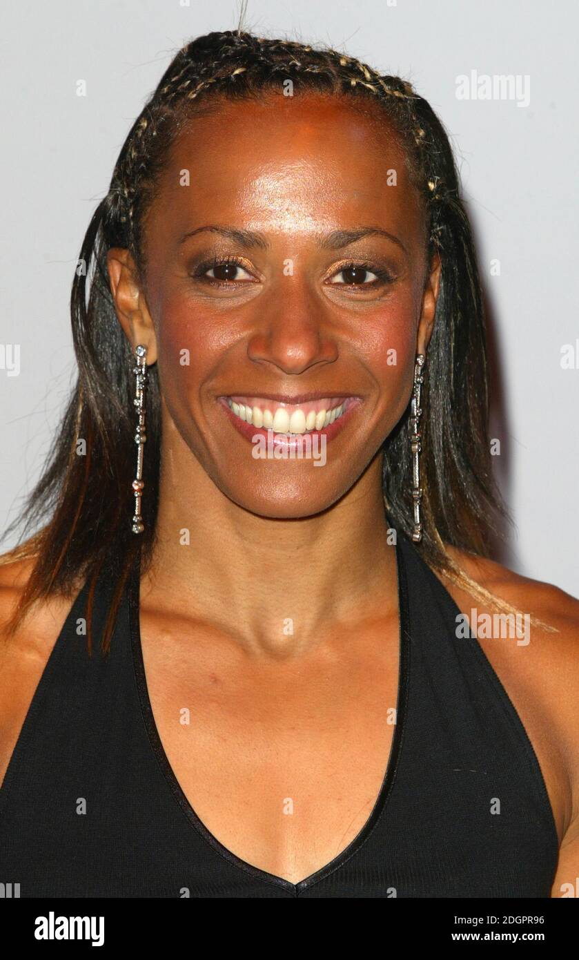 Kelly Holmes arriving at the 2004 TV Moments, BBC Television Centre ...