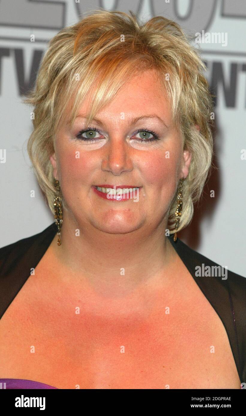 Sue Cleaver arriving at the 2004 TV Moments, BBC Television Centre ...