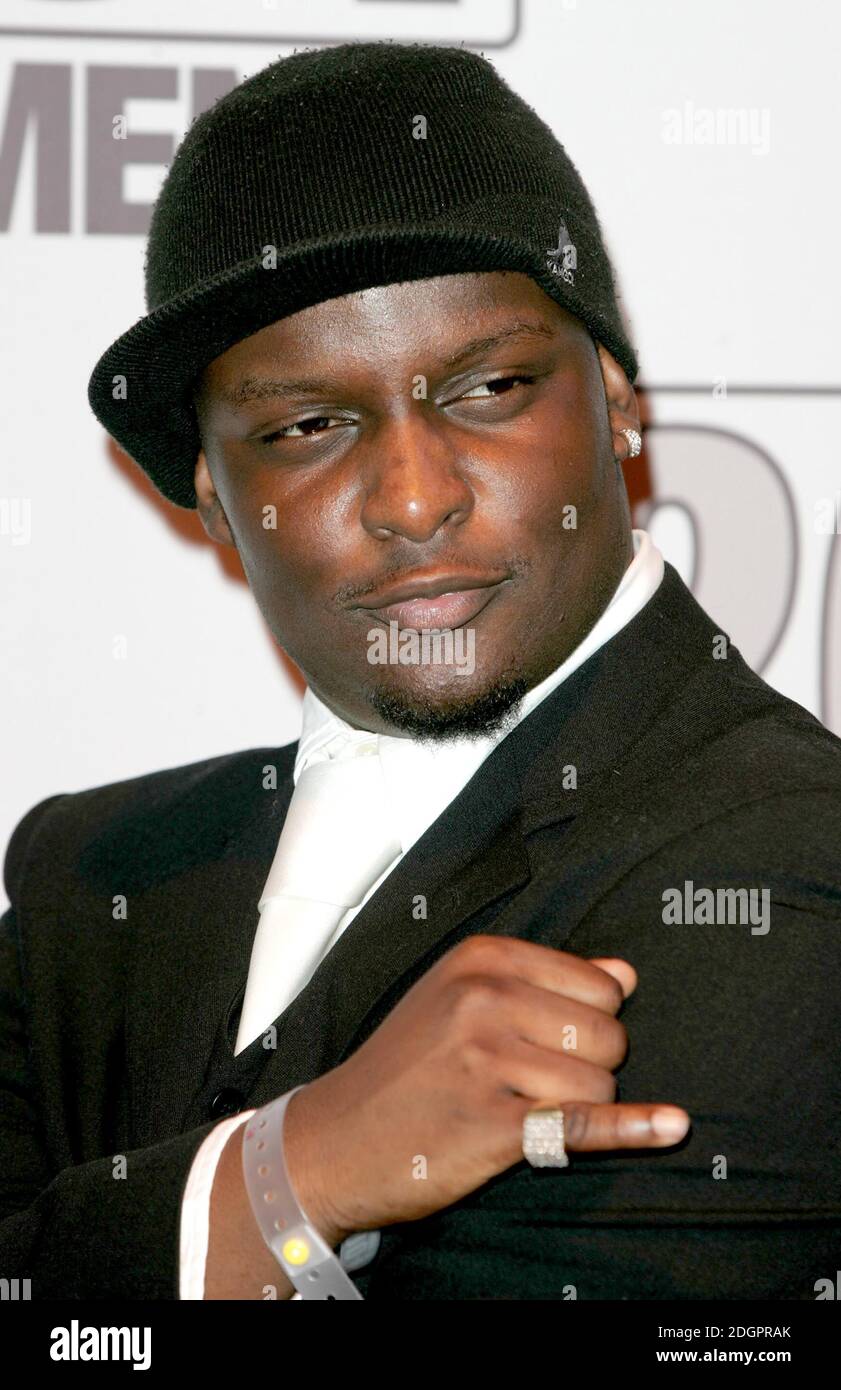 Victor from Big Brother arriving at the 2004 TV Moments, BBC Television ...