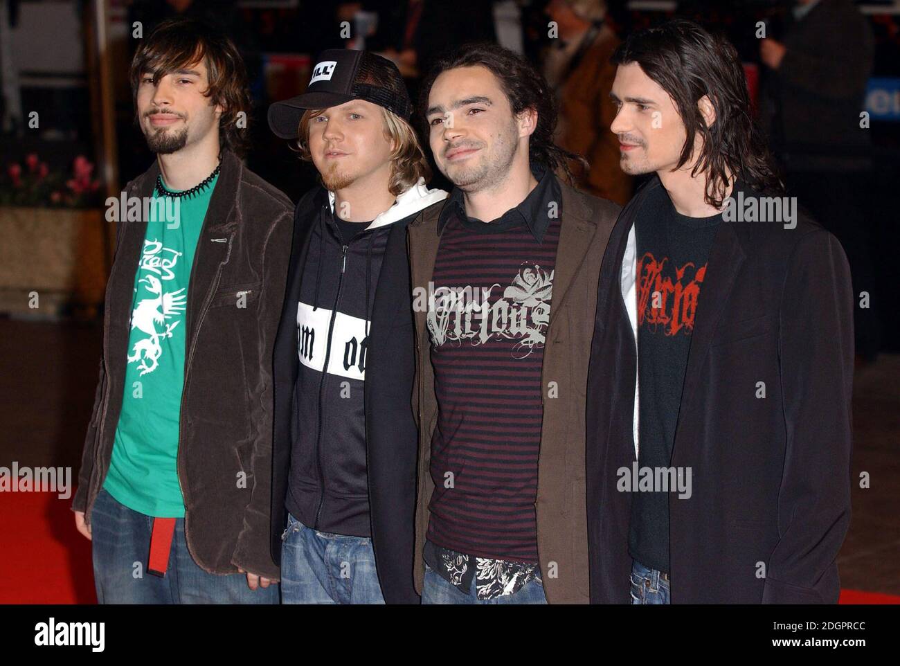 Kyo arriving at the NRJ Awards in Cannes, France. Doug Peters ...
