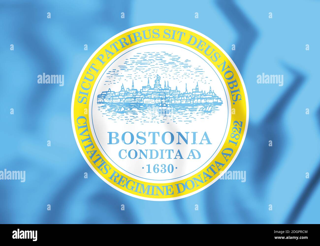 Boston town coat of arms hi-res stock photography and images - Alamy