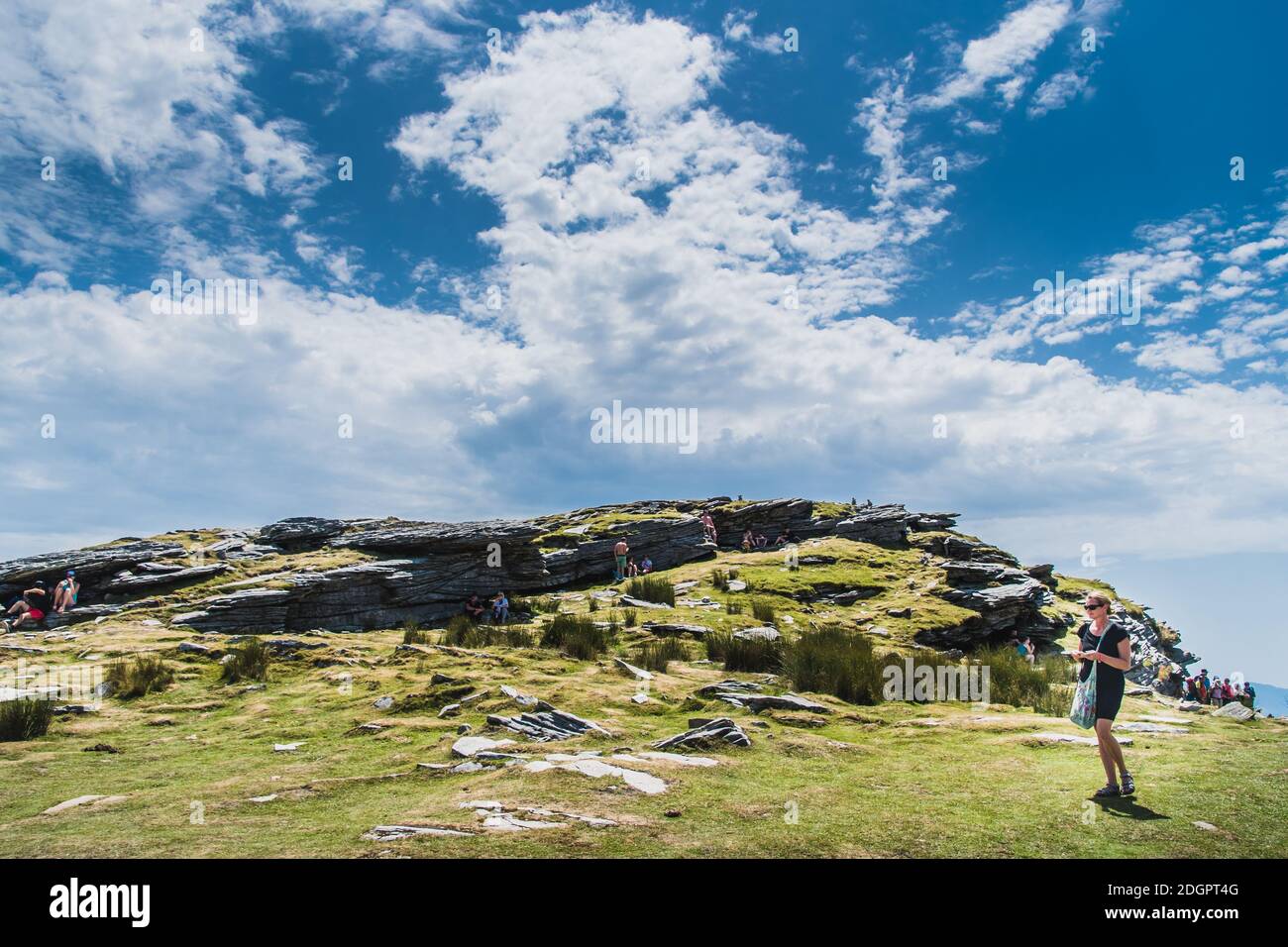 The Rhune mountain in the Pyrenees-Atlantique Stock Photo - Alamy