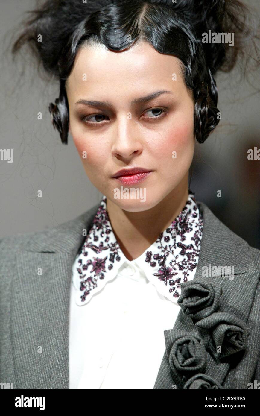 Catwalk models at the Ronit Zilkha autumn/winter fashion show, Royal ...