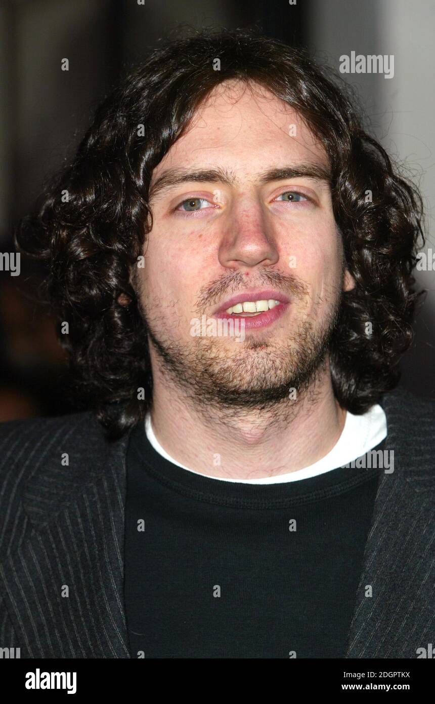 Gary from Snow Patrol arriving at the NME Awards 2005, Hammersmith ...