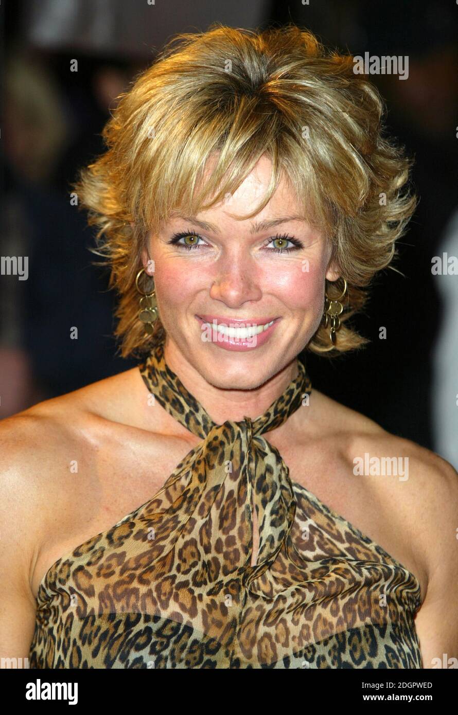 Nell McAndrew arriving at the world premiere of Miss Congeniality 2 ...