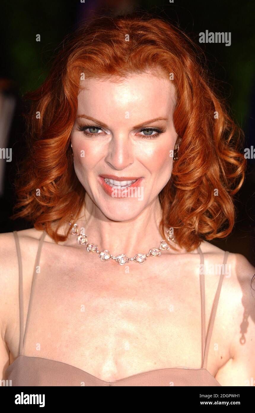 Marcia Cross arriving at the Vanity Fair Oscars Party, Los Angeles, USA ...