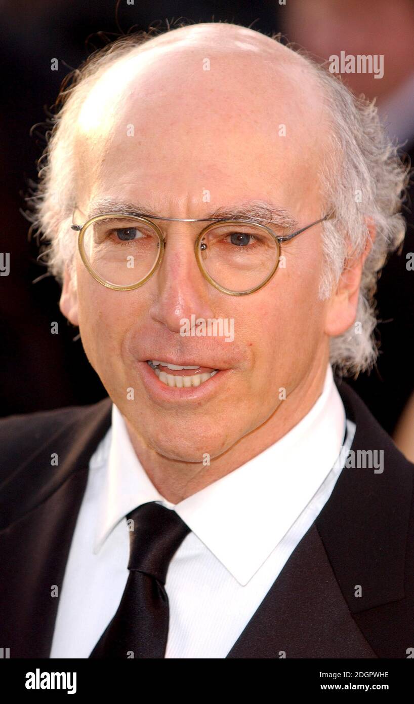 Larry David arriving at the Vanity Fair Oscars Party, Los Angeles, USA ...