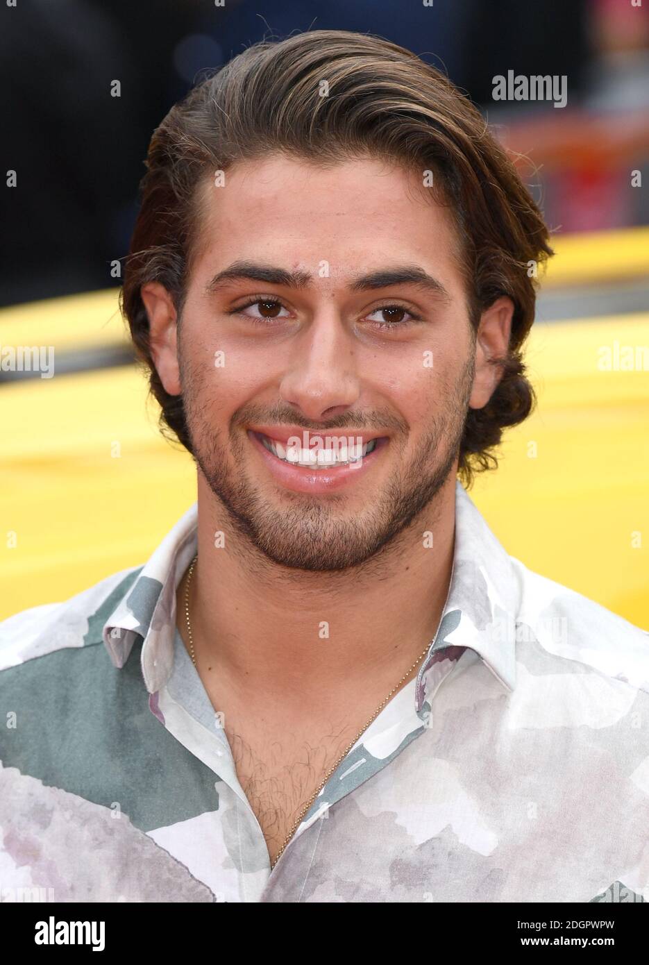 Love Island winner Kem Cetinay attending the Logan Lucky UK Premiere ...