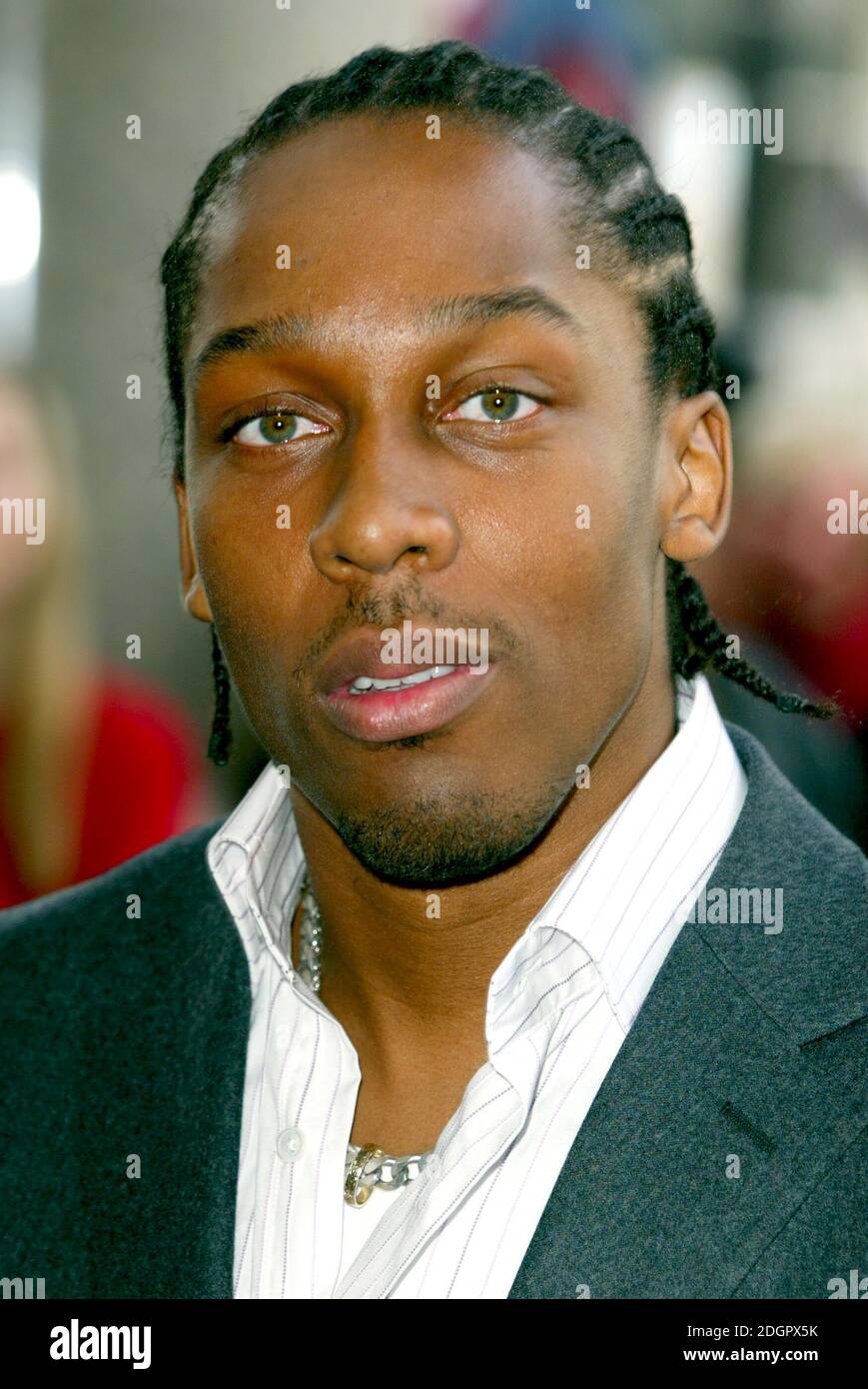 Lemar arriving at the Capital FM Awards 2005, The Royal Lancaster Hotel ...