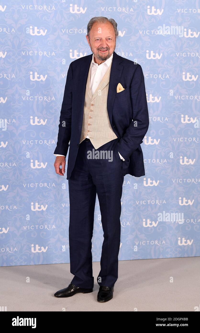 Peter Bowles attending the Season 2 Premiere of ITV's Victoria held at ...