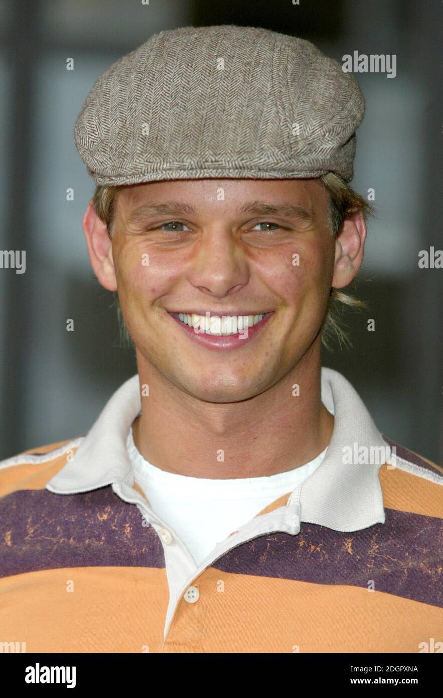 Jeff Brazier arriving at the press launch for ITV's Celebrity Wrestling ...