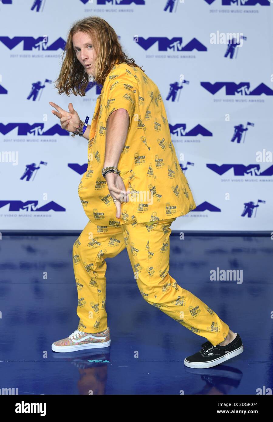 Rory Kramer arriving at the MTV Video Music Awards 2017, held at the ...