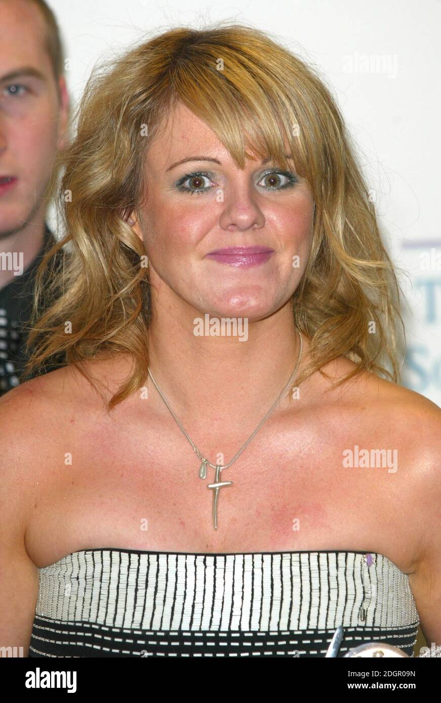 Coronation Street star Sally Lindsay at the British Soap Awards 2005 ...