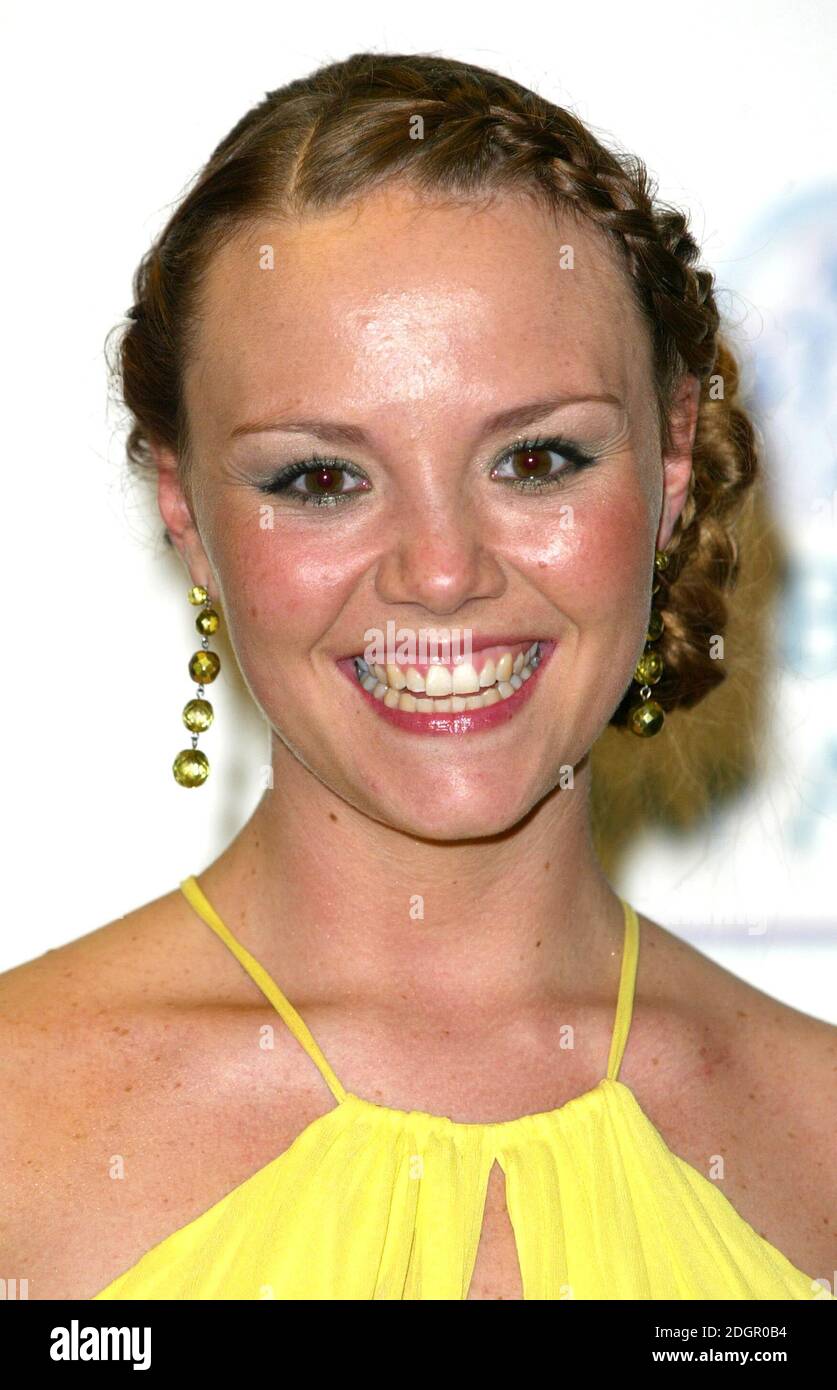 Eastenders star Charlie Brooks at the British Soap Awards 2005, BBC ...
