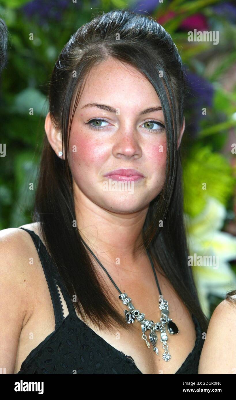 Eastenders star Lacey Turner arriving at the British Soap Awards 2005 ...
