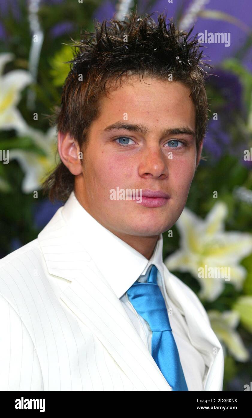 Danny Young arriving at the British Soap Awards 2005, BBC Television ...
